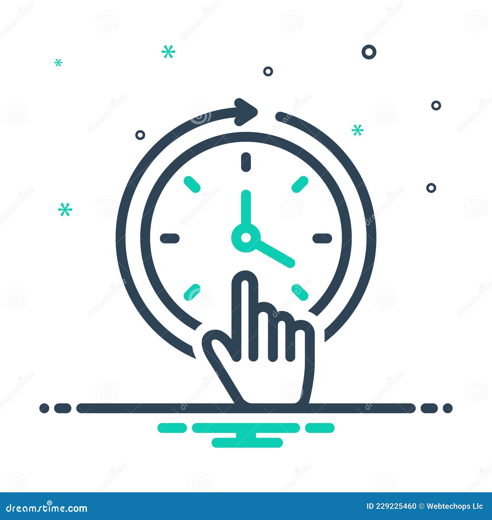 Mix Icon for Constant, Continual and Everyday Stock Vector ...