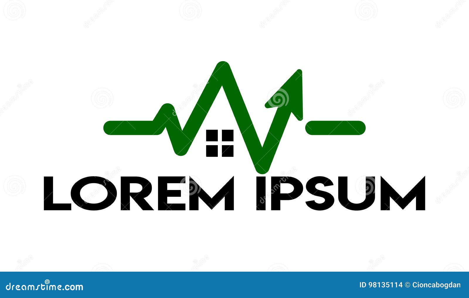 Icon for Construction and Insurance Industry Stock Vector ...