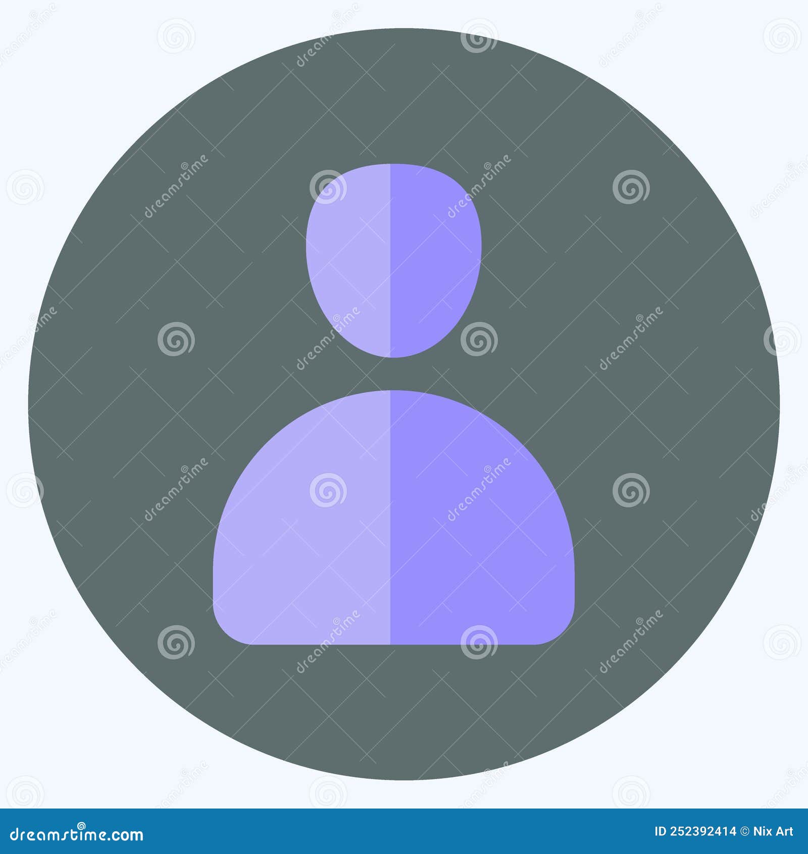 Icon Contacts. Suitable for Mobile Apps Symbol. Flat Style. Simple ...