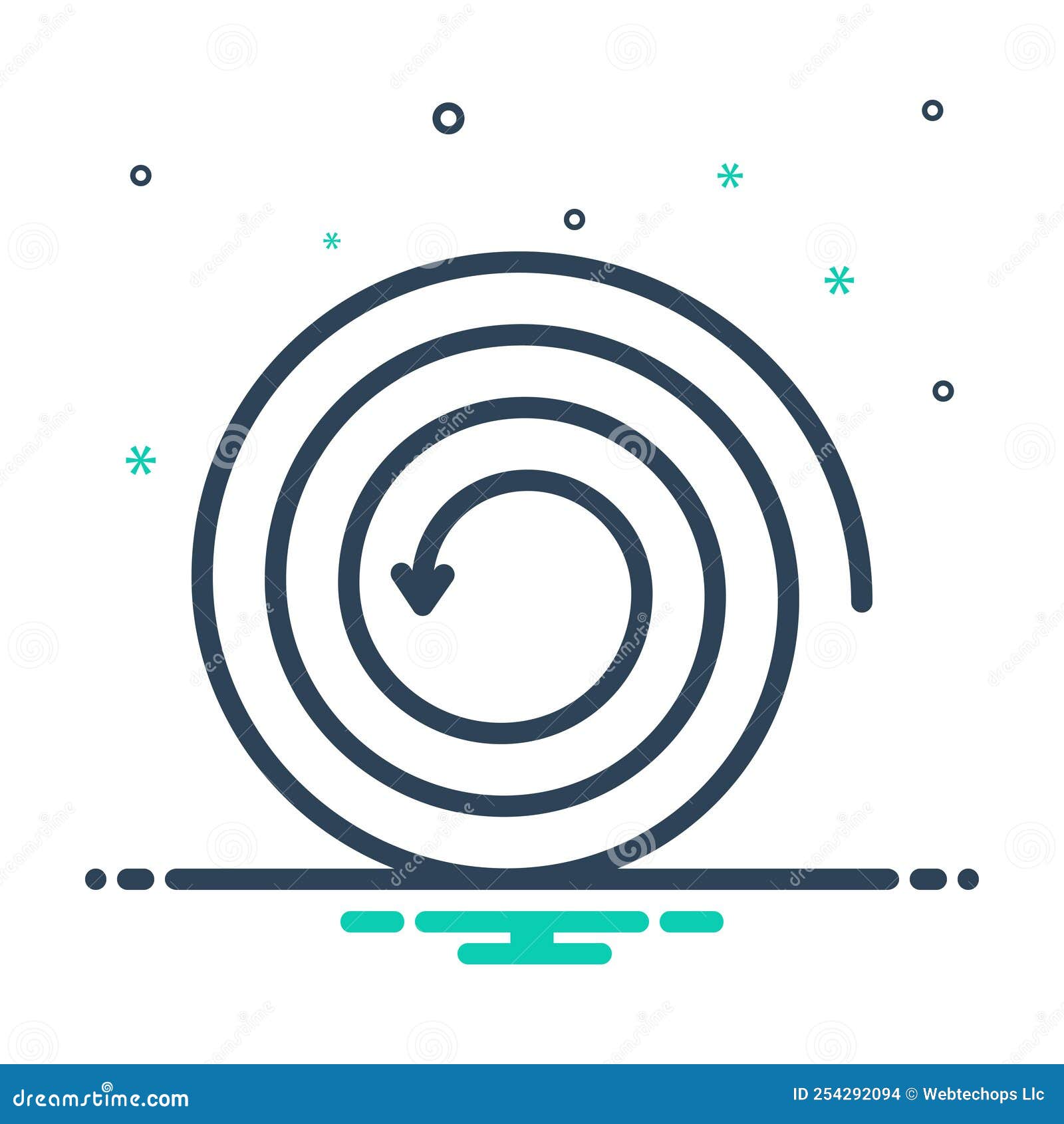 Mix Icon for Continually, Cycle and Process Stock Vector - Illustration ...