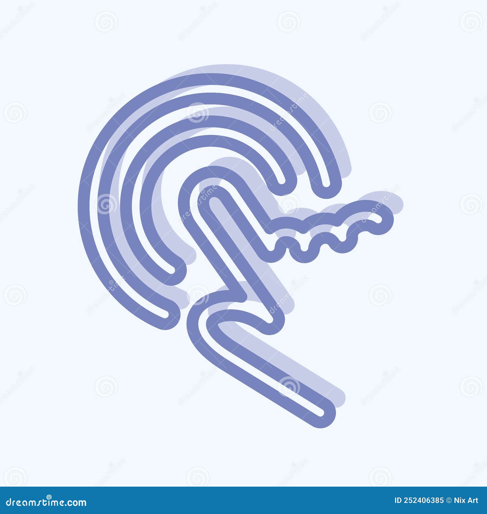 Icon Control. Suitable for Startup Symbol. Two Tone Style. Simple ...