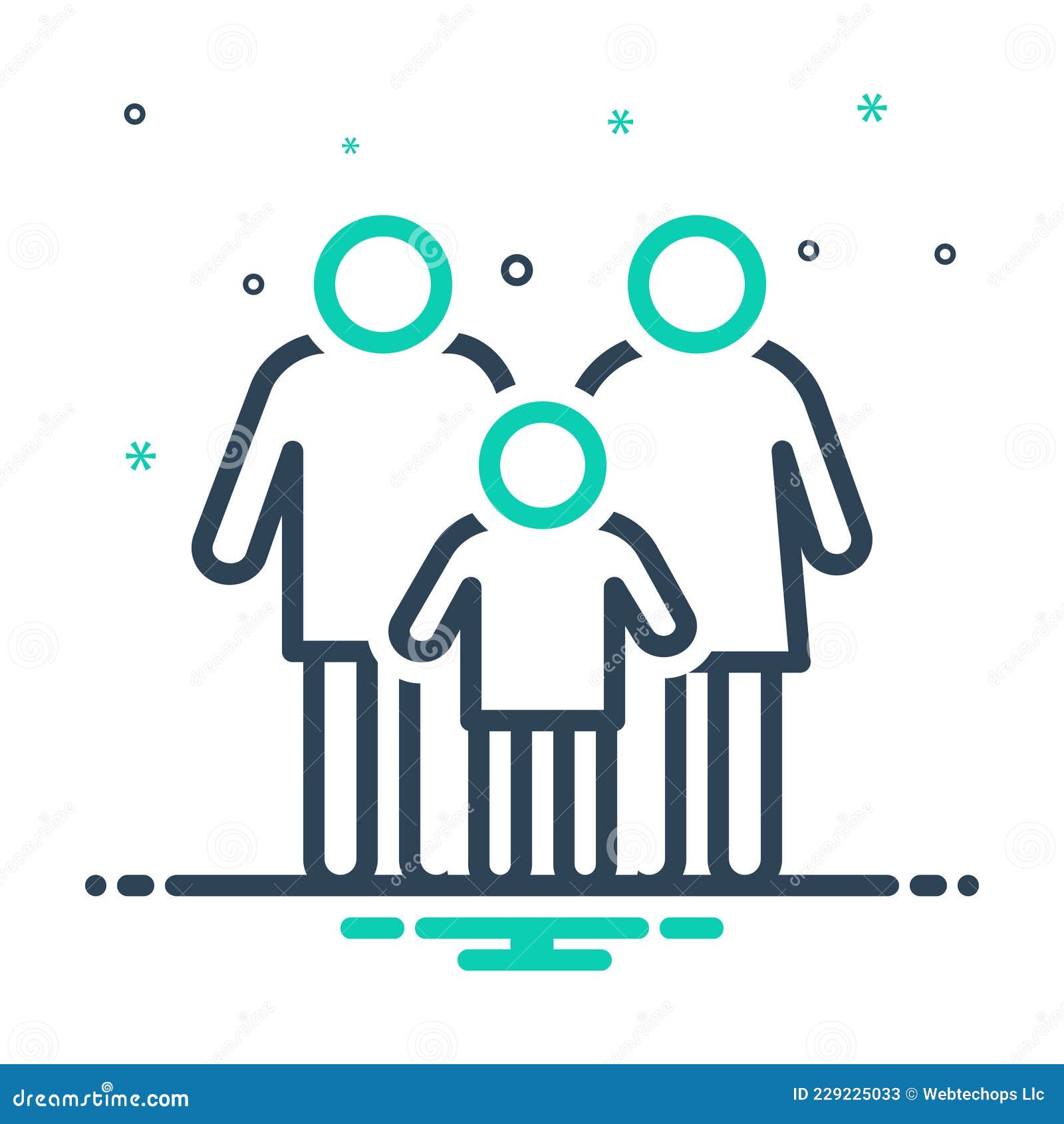 Mix Icon for Conventional, Traditional and Typical Stock Vector ...