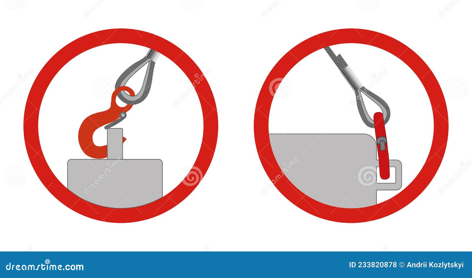 Icon of Correct Rule Use Hook. Goods Handling Rule - Illustration As a ...