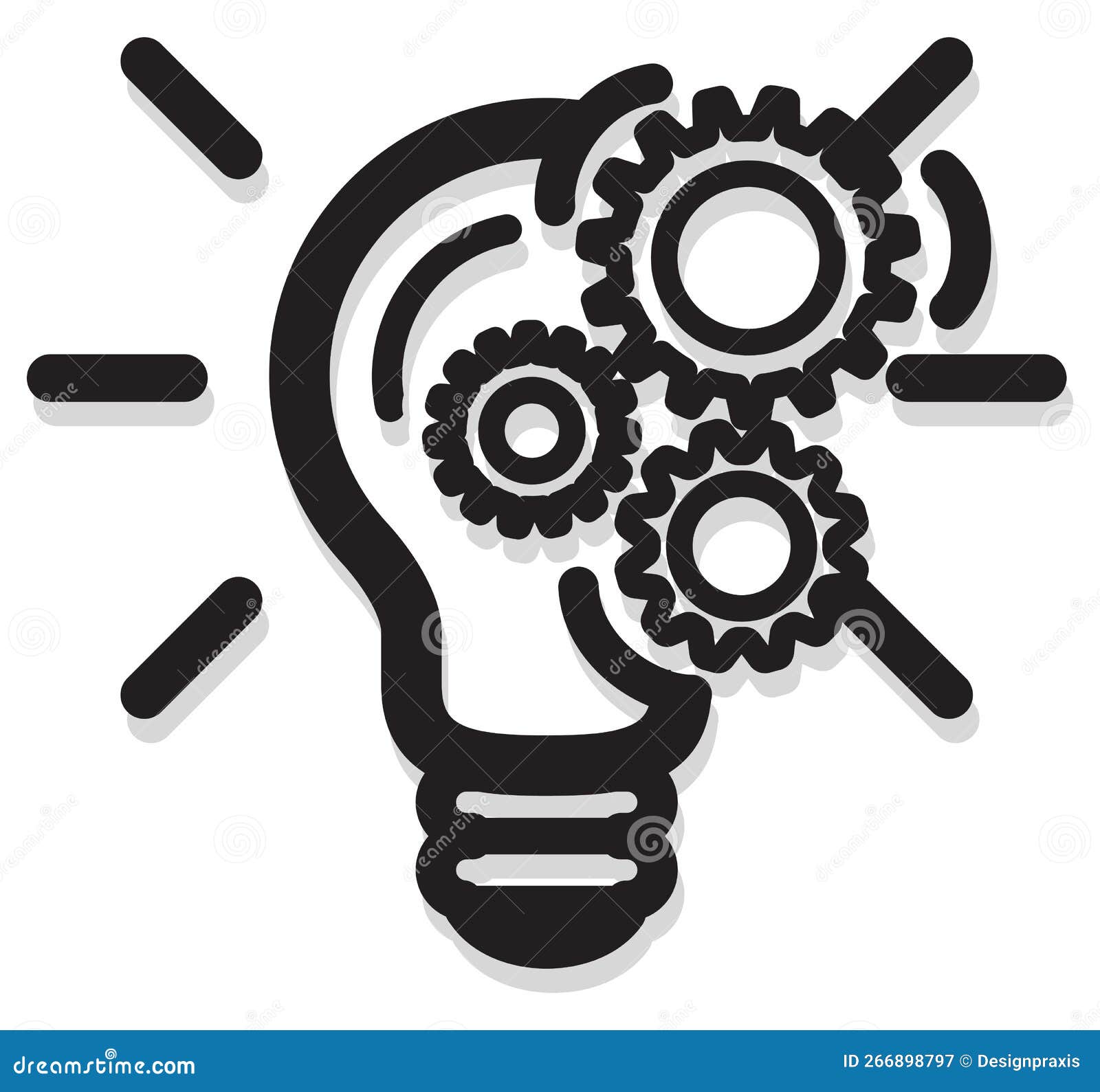 Icon - Creative Idea Direction - Illustration Stock Illustration ...