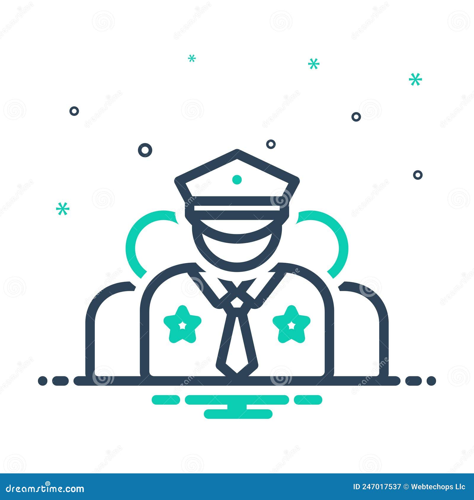 Mix Icon for Crew, Corps and Team Stock Vector - Illustration of ...
