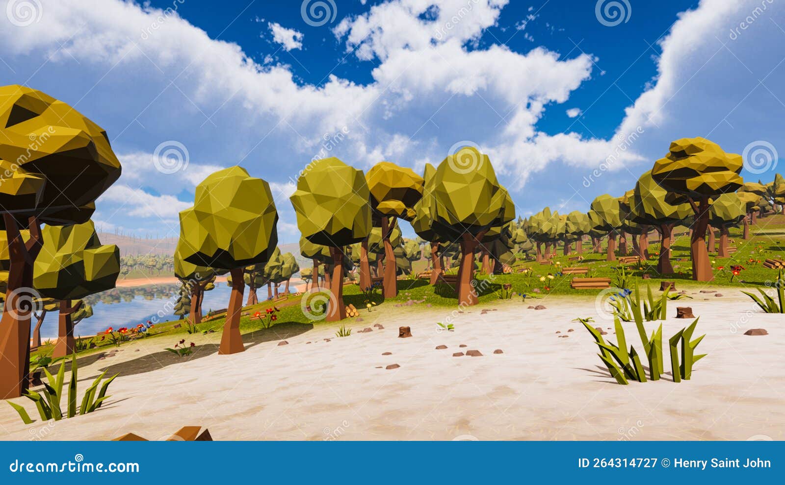 Icon of a Cup of Coffee with a Natural Environment in the Background 3d ...