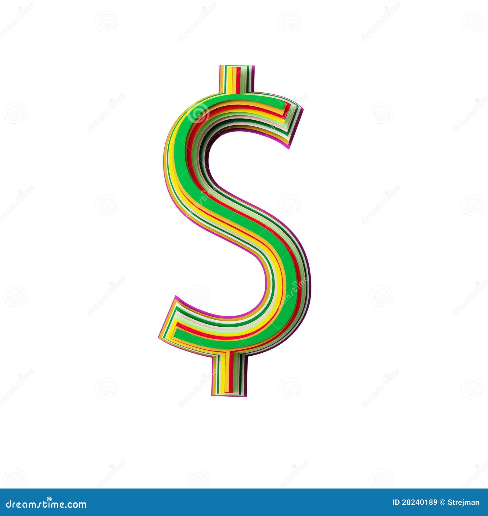 Icon Cut from Colored Paper Stock Illustration - Illustration of icons ...