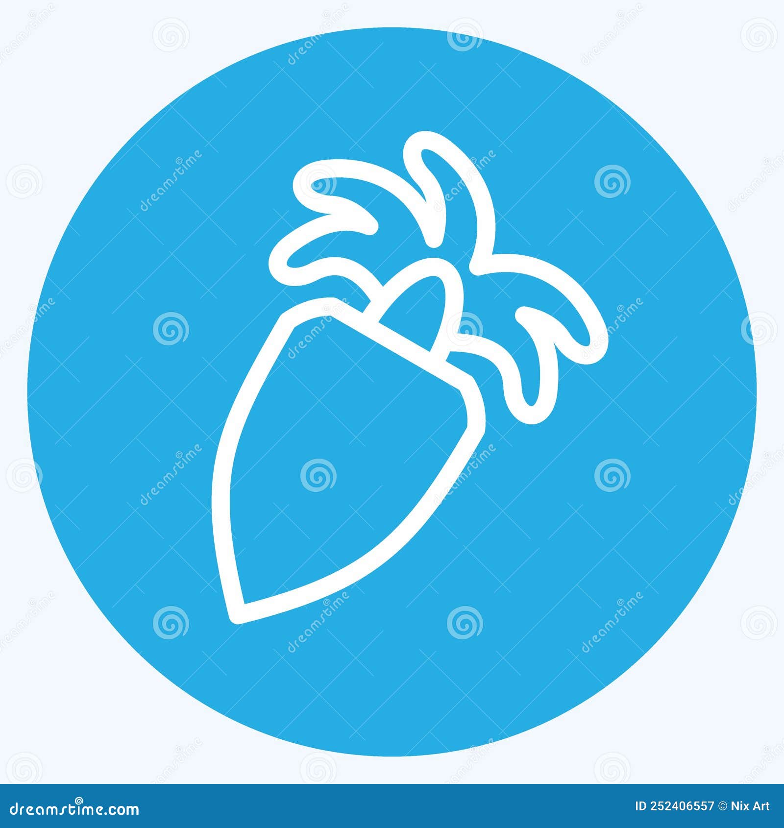 Icon Cuttlefish. Suitable for Seafood Symbol. Blue Eyes Style. Simple ...