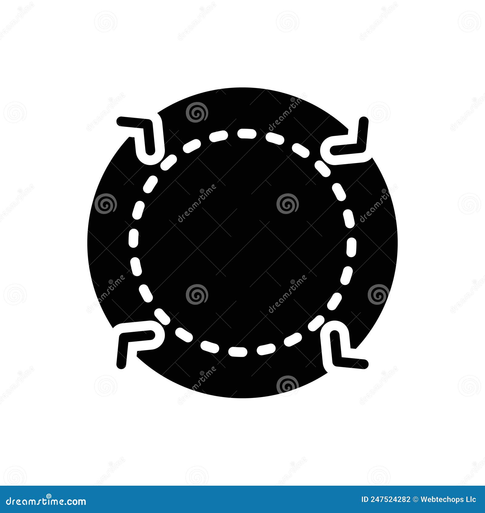 Cycle Update Symbol 3d Abstract Arrows Icon Design Template Vector ...