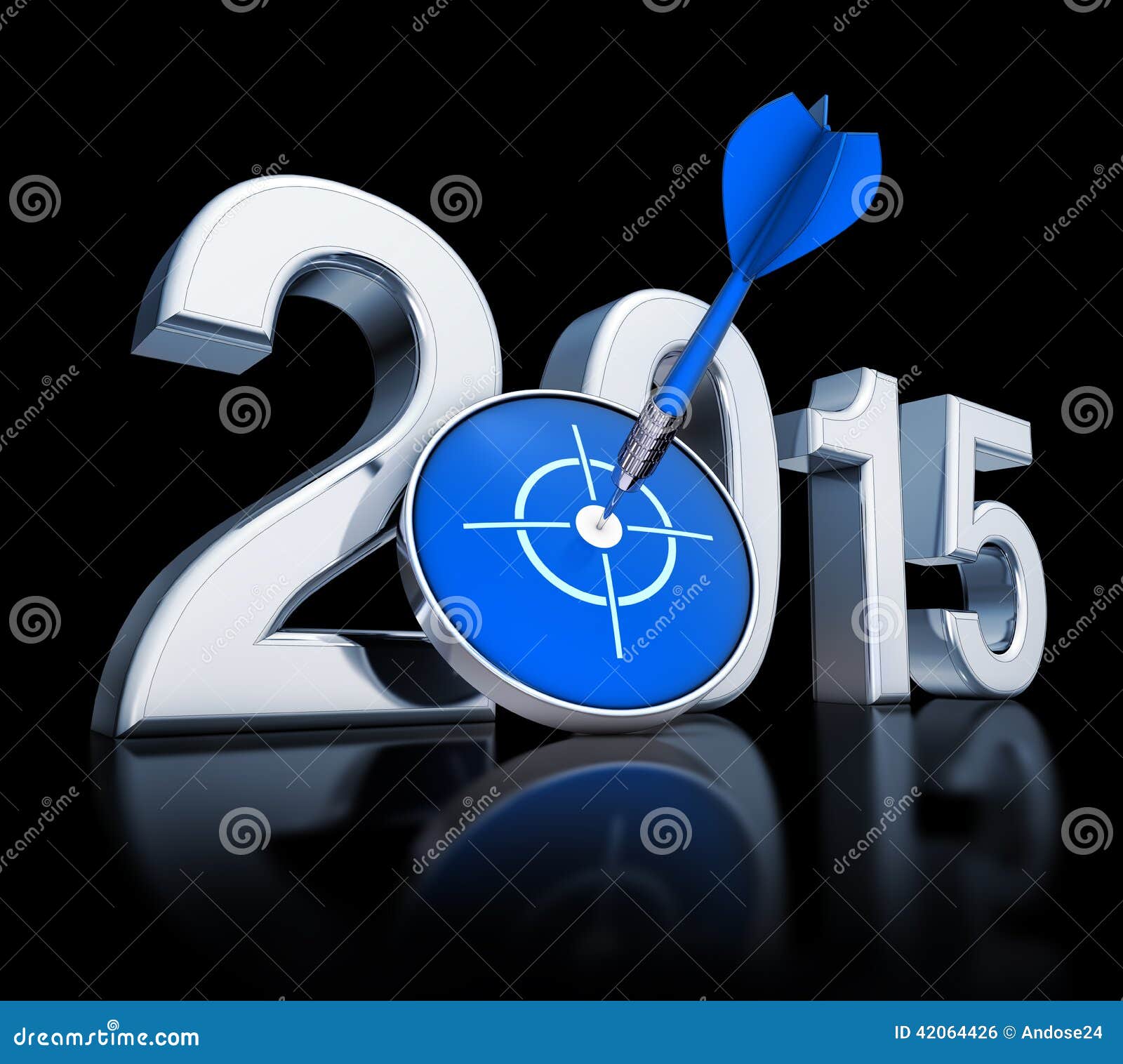 2015 icon stock illustration. Illustration of upturn - 42064426