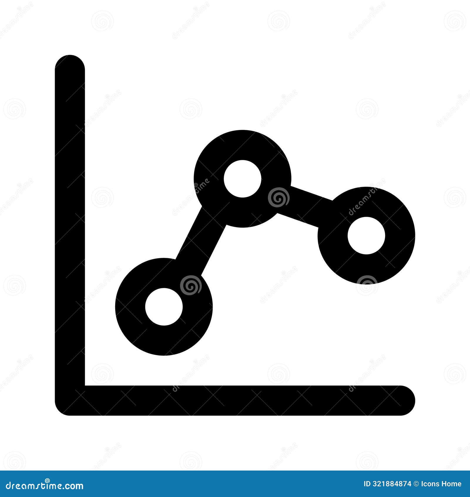 An Icon of Data Analysis in Modern Style, Up for Premium Use Stock ...