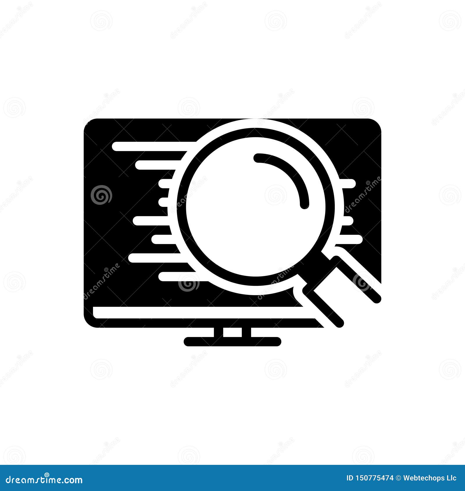 Black Solid Icon for Decompiler, Disintegrated and Source Stock Vector ...