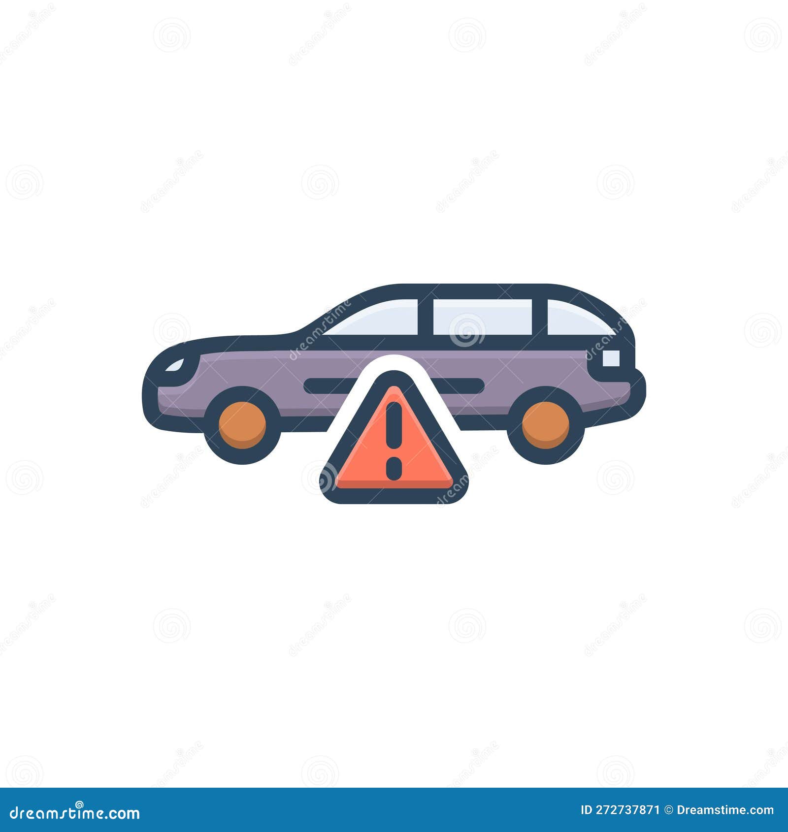 Color Illustration Icon for Defects, Mistake and Blame Stock Vector ...