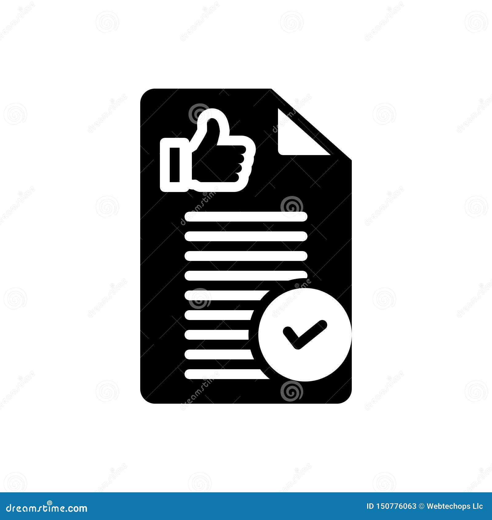 Black Solid Icon for Definitely, Absolutely and Fully Stock Vector ...