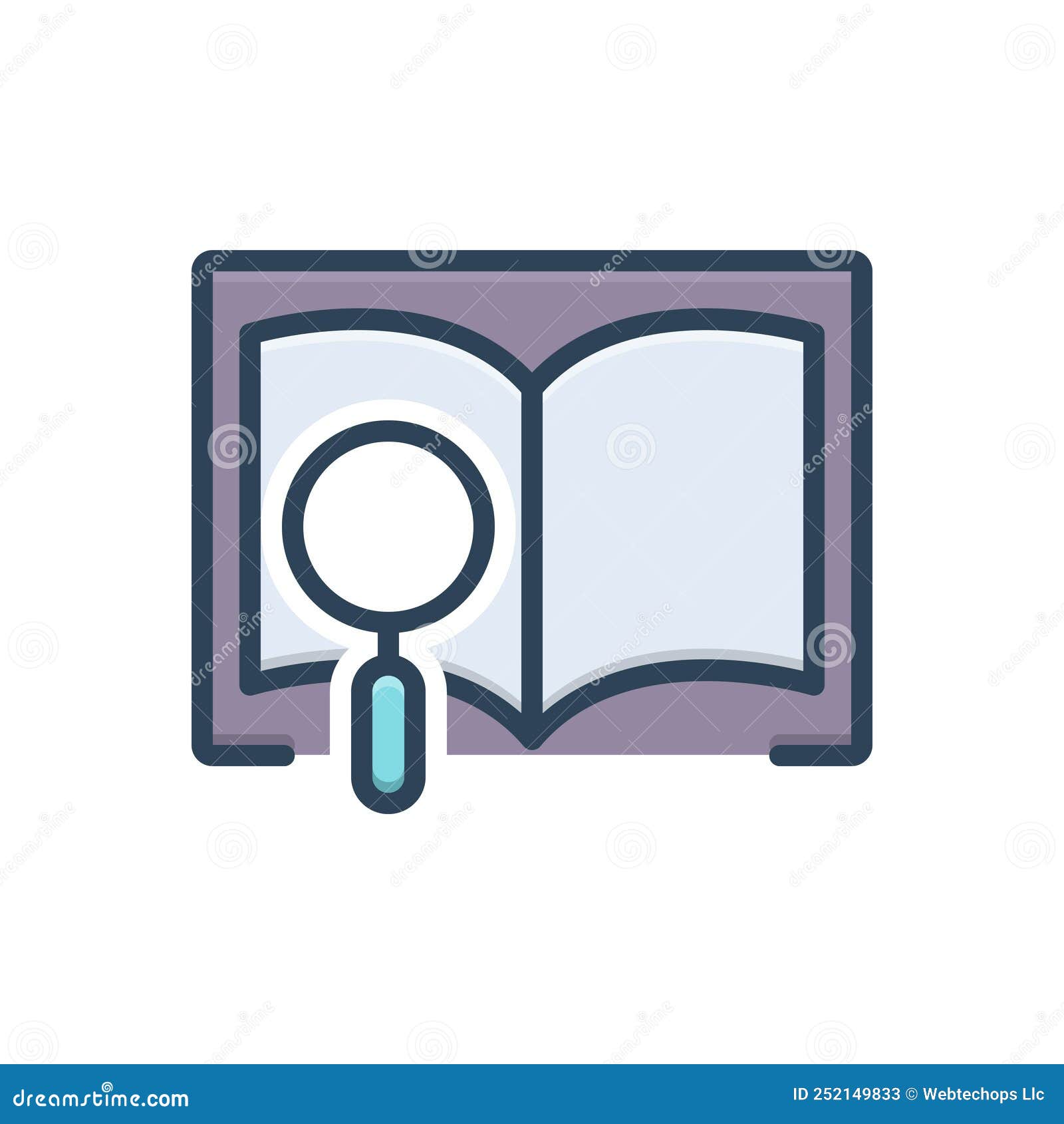 Color Illustration Icon for Definitions, Interpretation and Article ...
