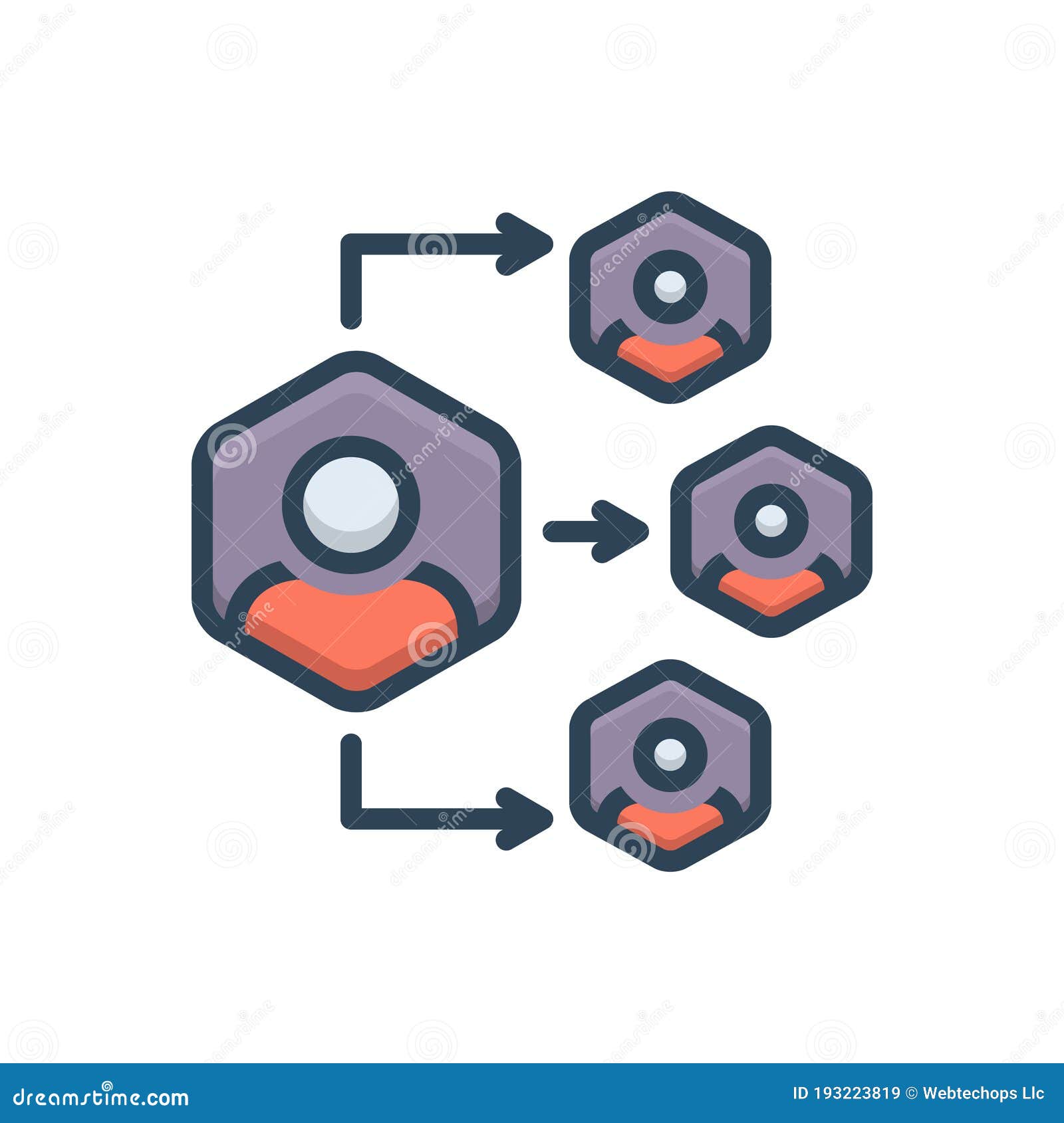 DOA, Delegation Of Authority. Concept With Keywords, People And Icons ...