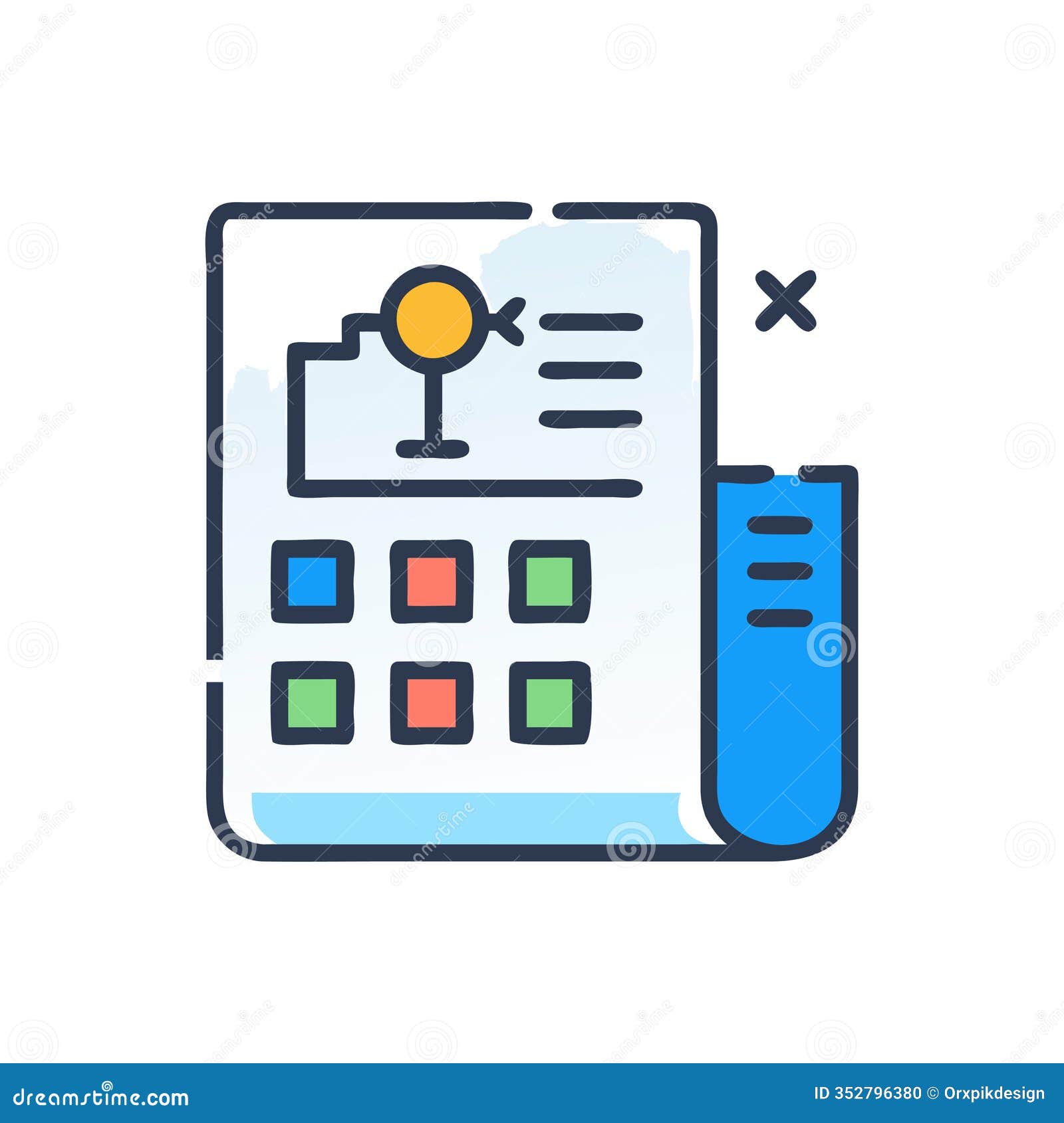 Dynamic Business Expansion Plan Icon Vector Illustration ...
