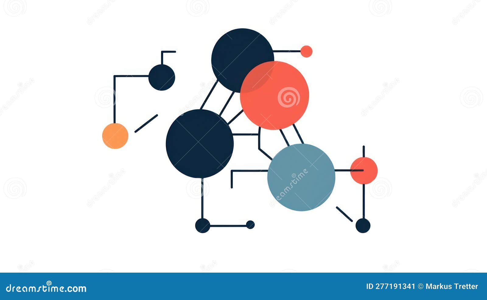 A Clustering Icon Representing the Grouping of Data into Similar ...
