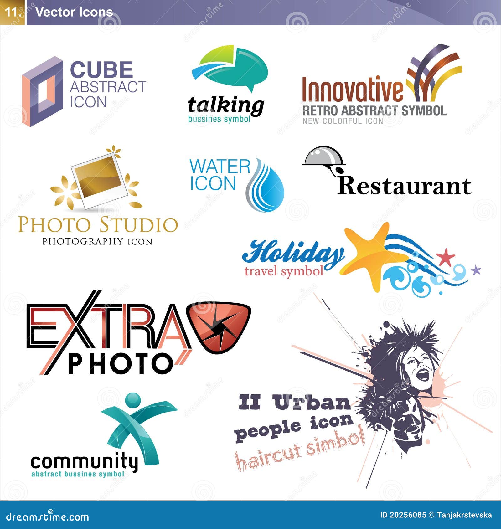 Icon design elements stock vector. Illustration of business - 20256085