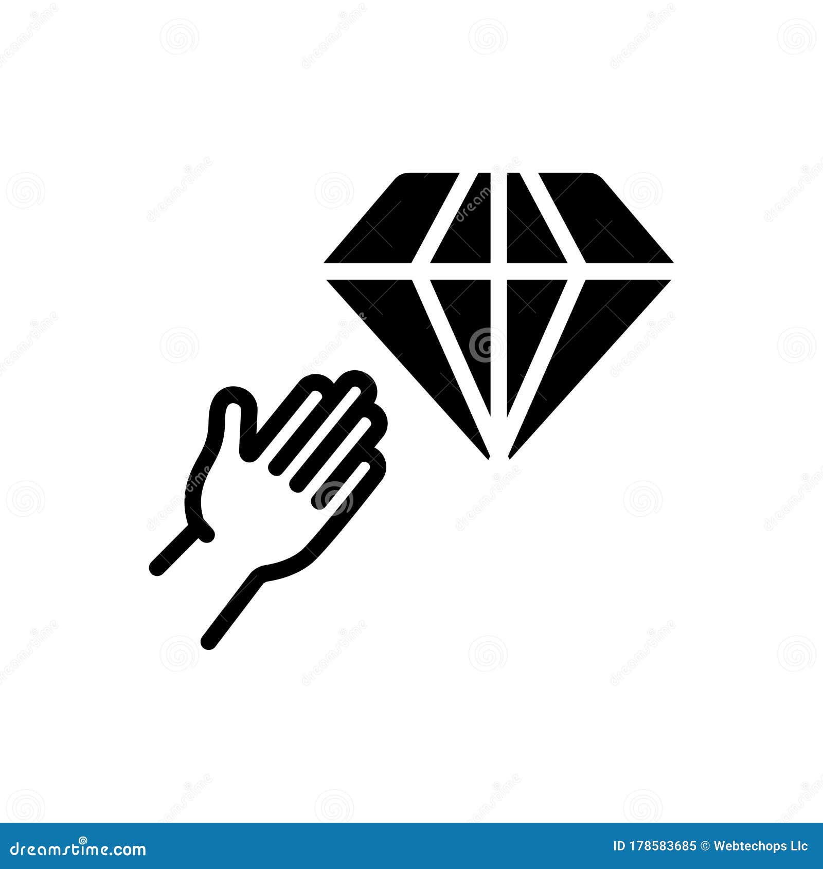 Black Solid Icon for Desire, Incline and Volition Stock Vector ...