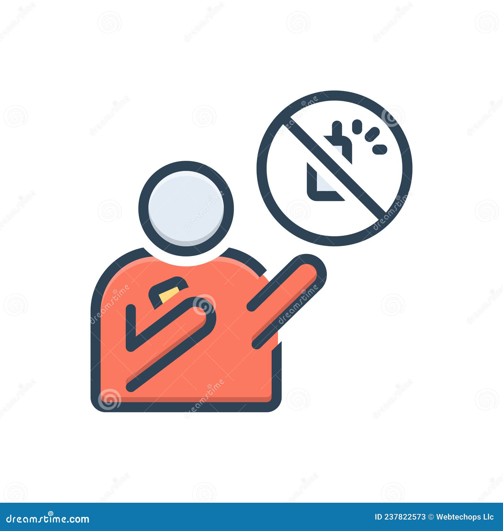 Color Illustration Icon for Despite, Resist and Spite Stock ...