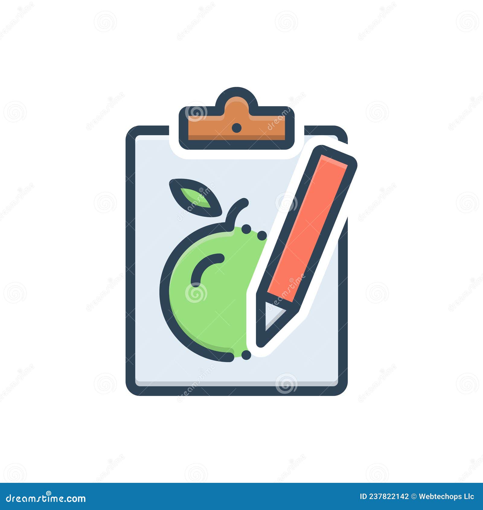 Color Illustration Icon for Detailed, Elaborate and Describe Stock ...