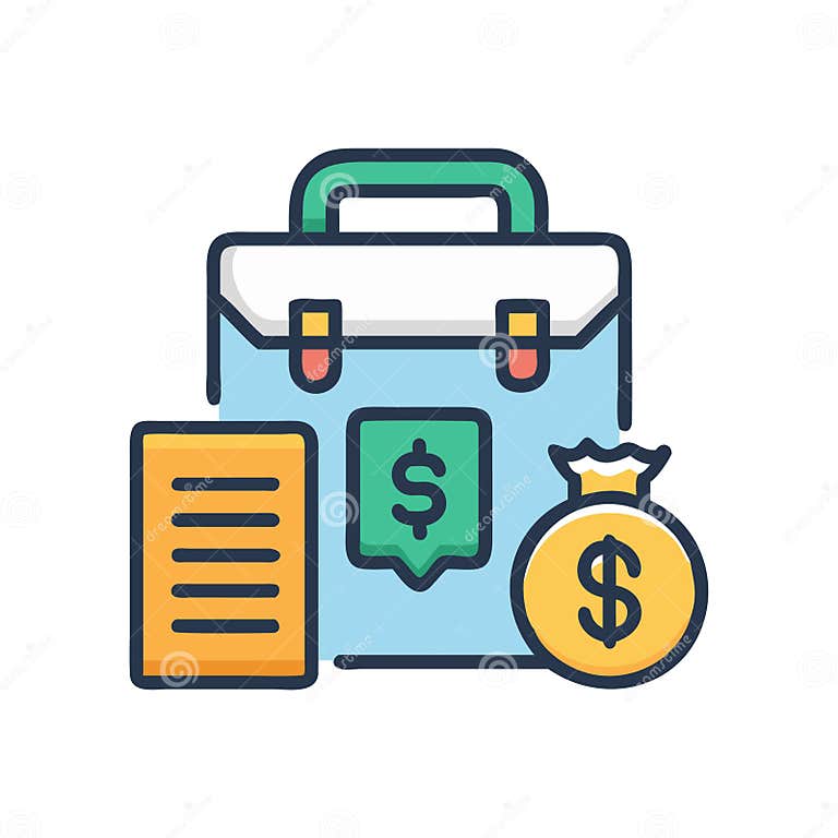Icon for Developing Financial Literacy Toolkits Stock Vector ...