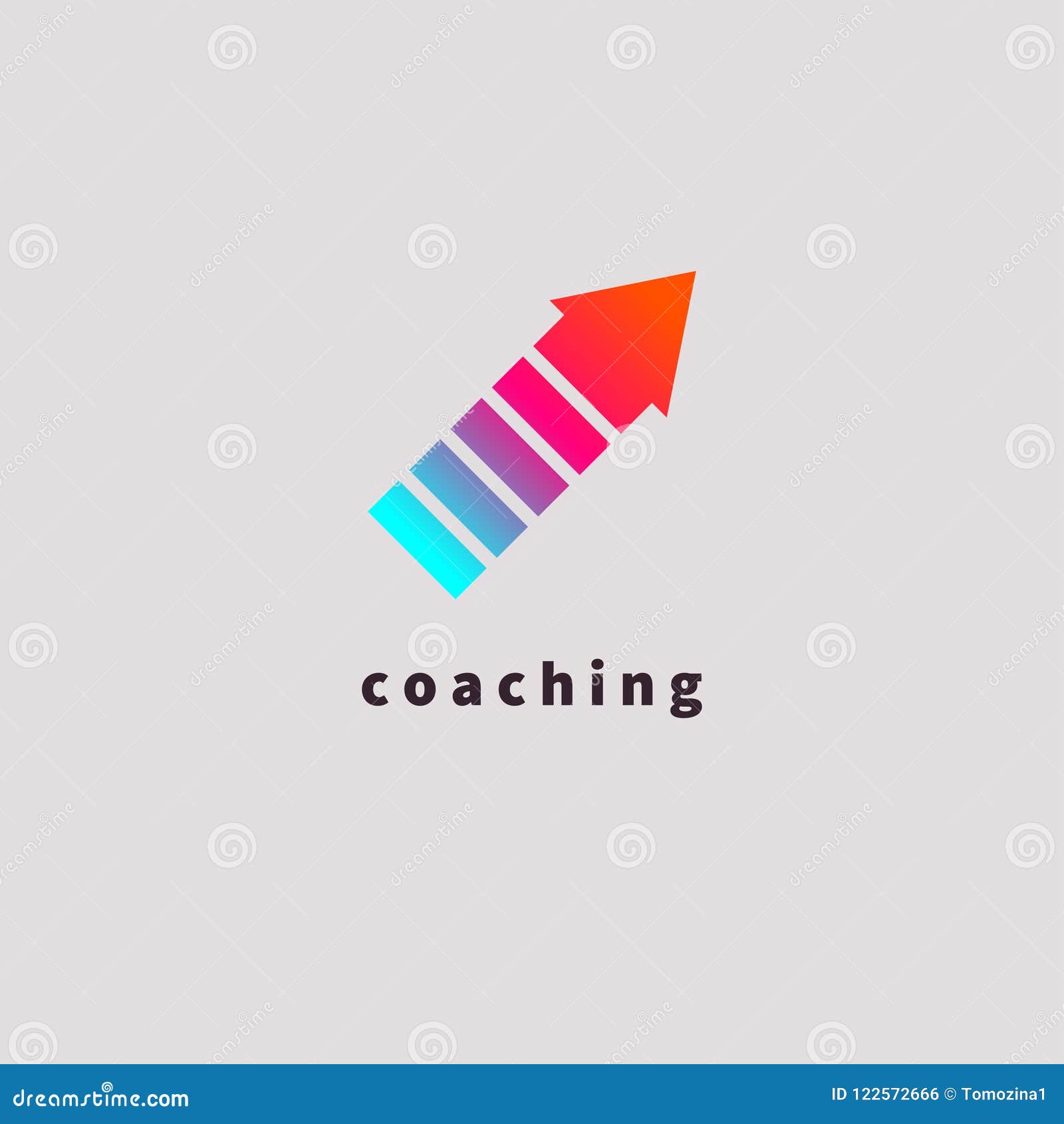 Icon development, coaching stock vector. Illustration of business ...