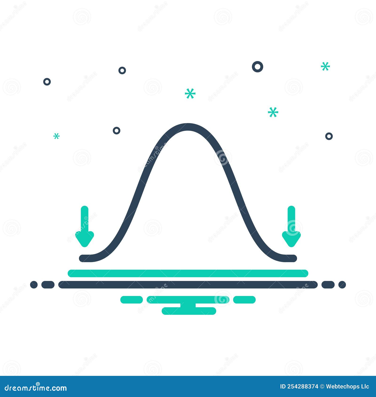 Mix Icon for Deviation, Divergence and Probability Stock Vector ... Mix Icon for Deviation, Divergence and Probability Stock Vector ...