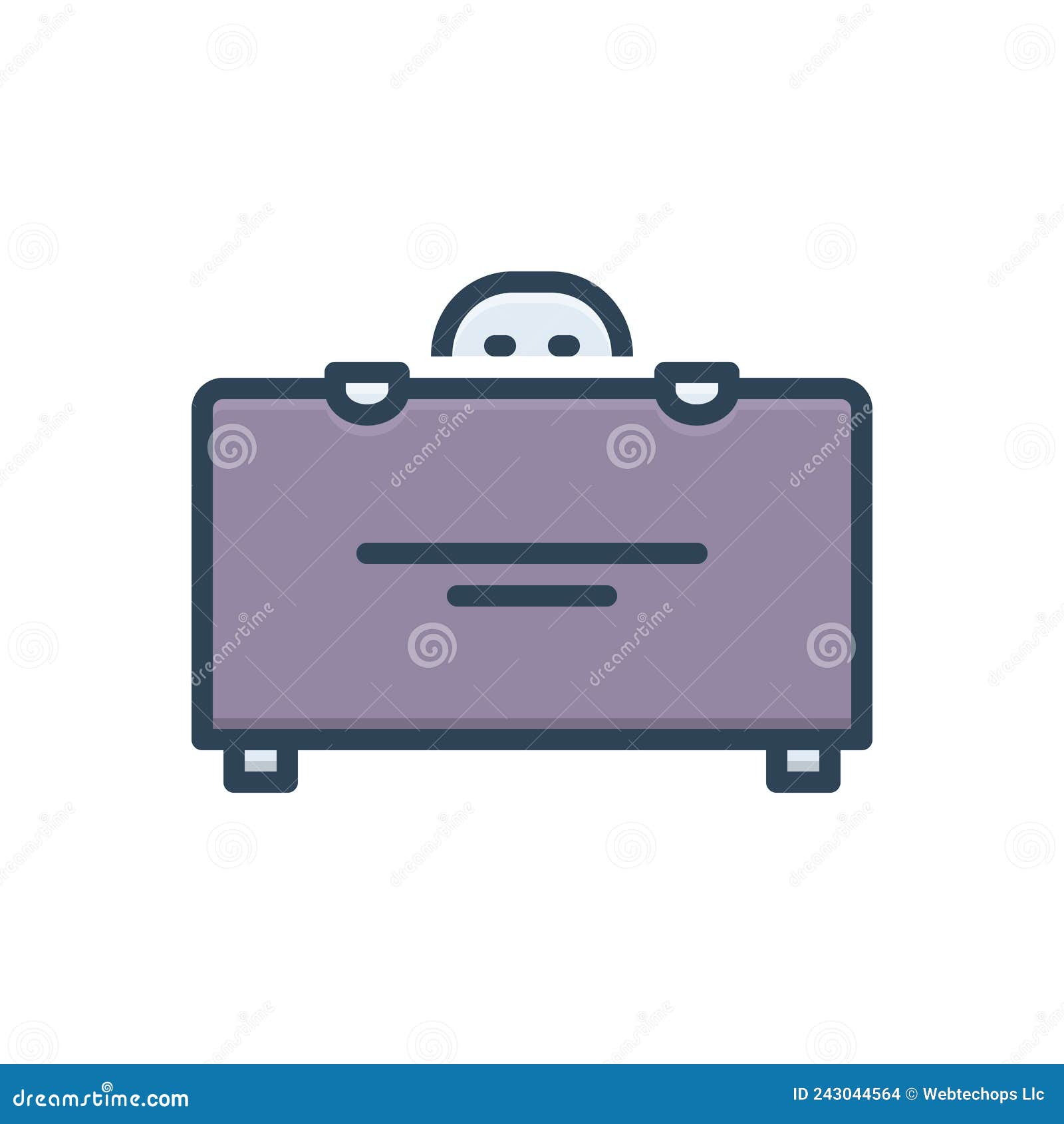 Color Illustration Icon for Disappear, Vanish and Disappearance Stock ...