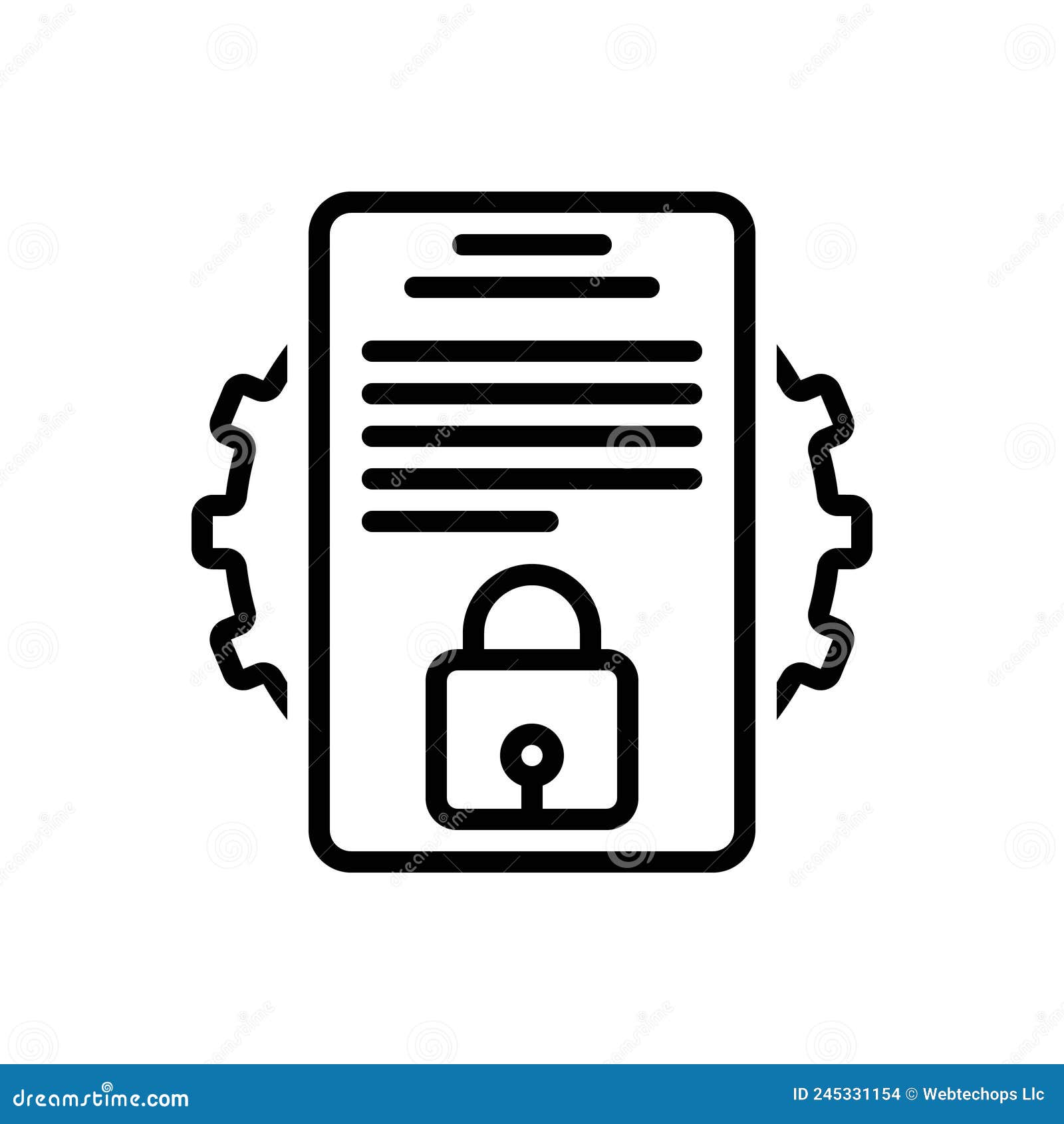 Disclosure Line Icons Collection. Transparency, Expose, Revelation ...