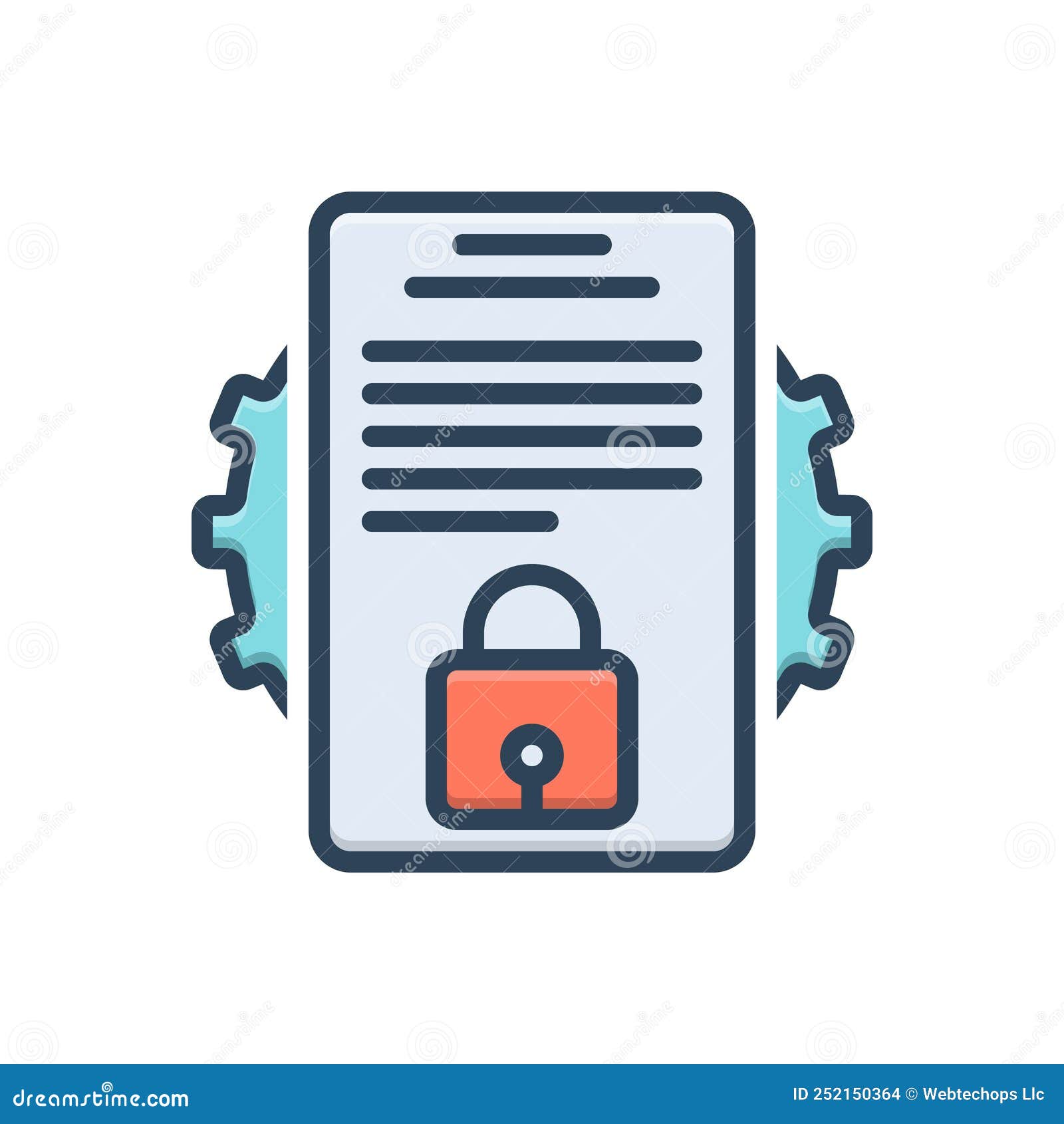 Color Illustration Icon for Disclosure, Acknowledgment and Confession ...