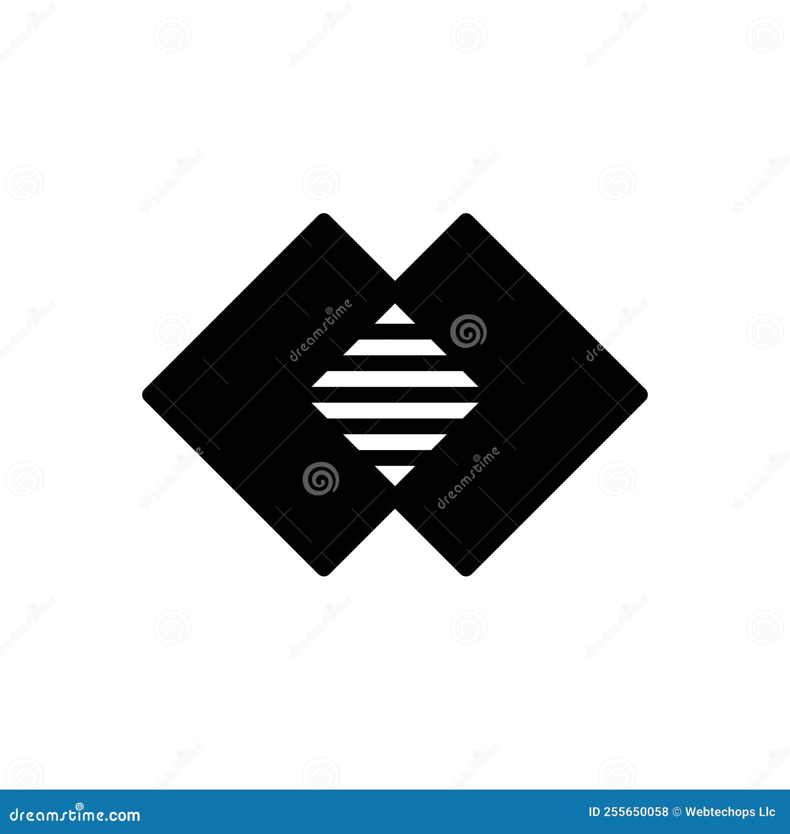 Black Solid Icon for Discrete, Separate and Distinct Stock Vector ...