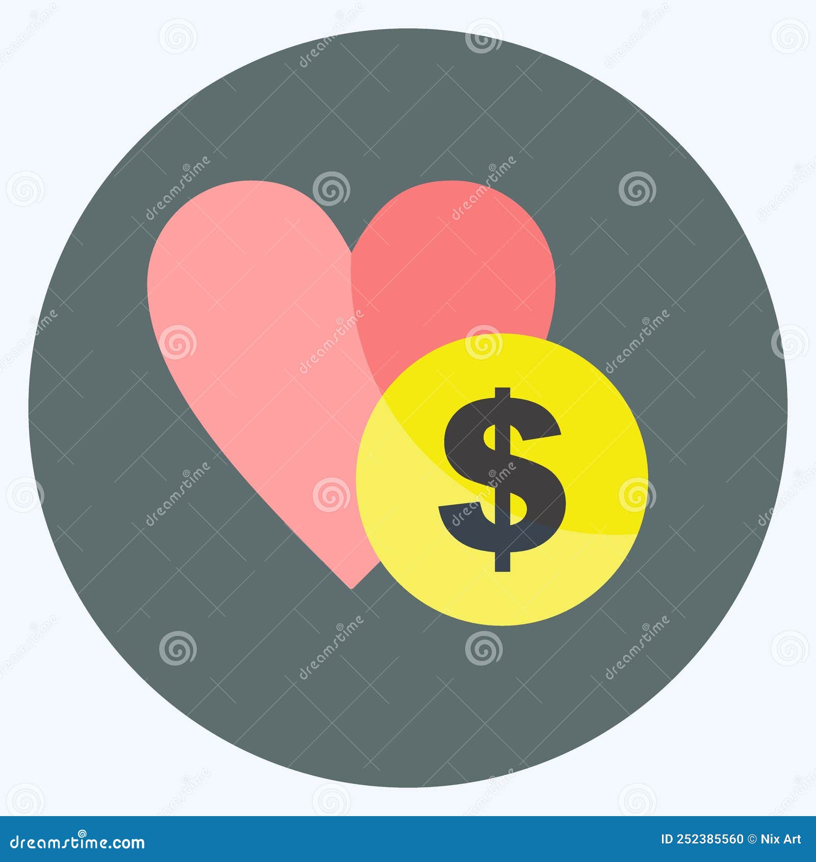 Icon Donation. Suitable for Community Symbol. Flat Style. Simple Design ...