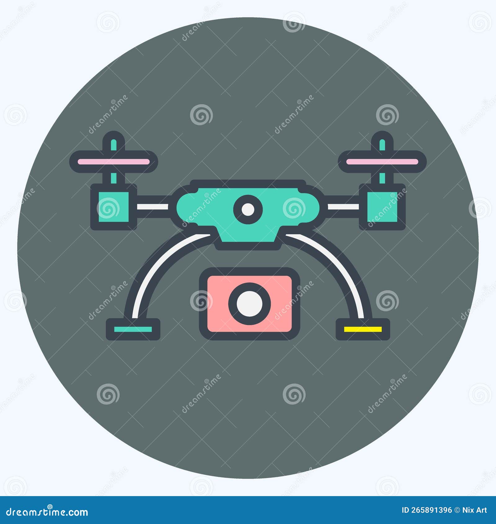 Icon Drone and Aerial Imaging. Related To Photography Symbol. Color ... Icon Drone and Aerial Imaging. Related To Photography Symbol. Color ...