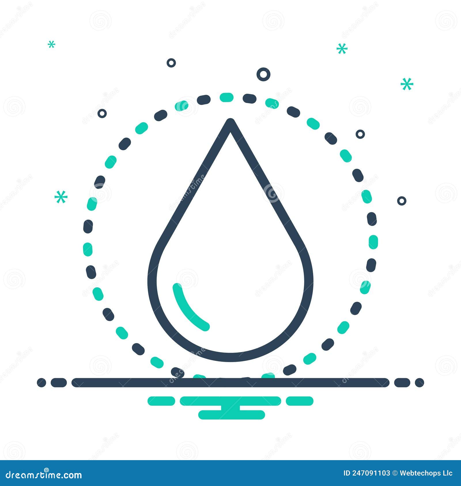 Raindrop Ripple Icon Stock Illustrations – 1,987 Raindrop Ripple Icon ...