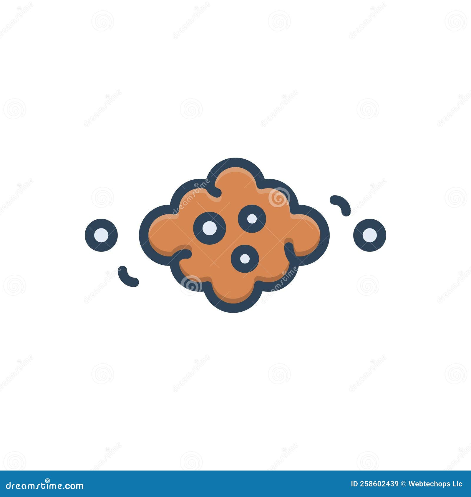 Color Illustration Icon for Dust, Dirt and Grime Stock Vector ...