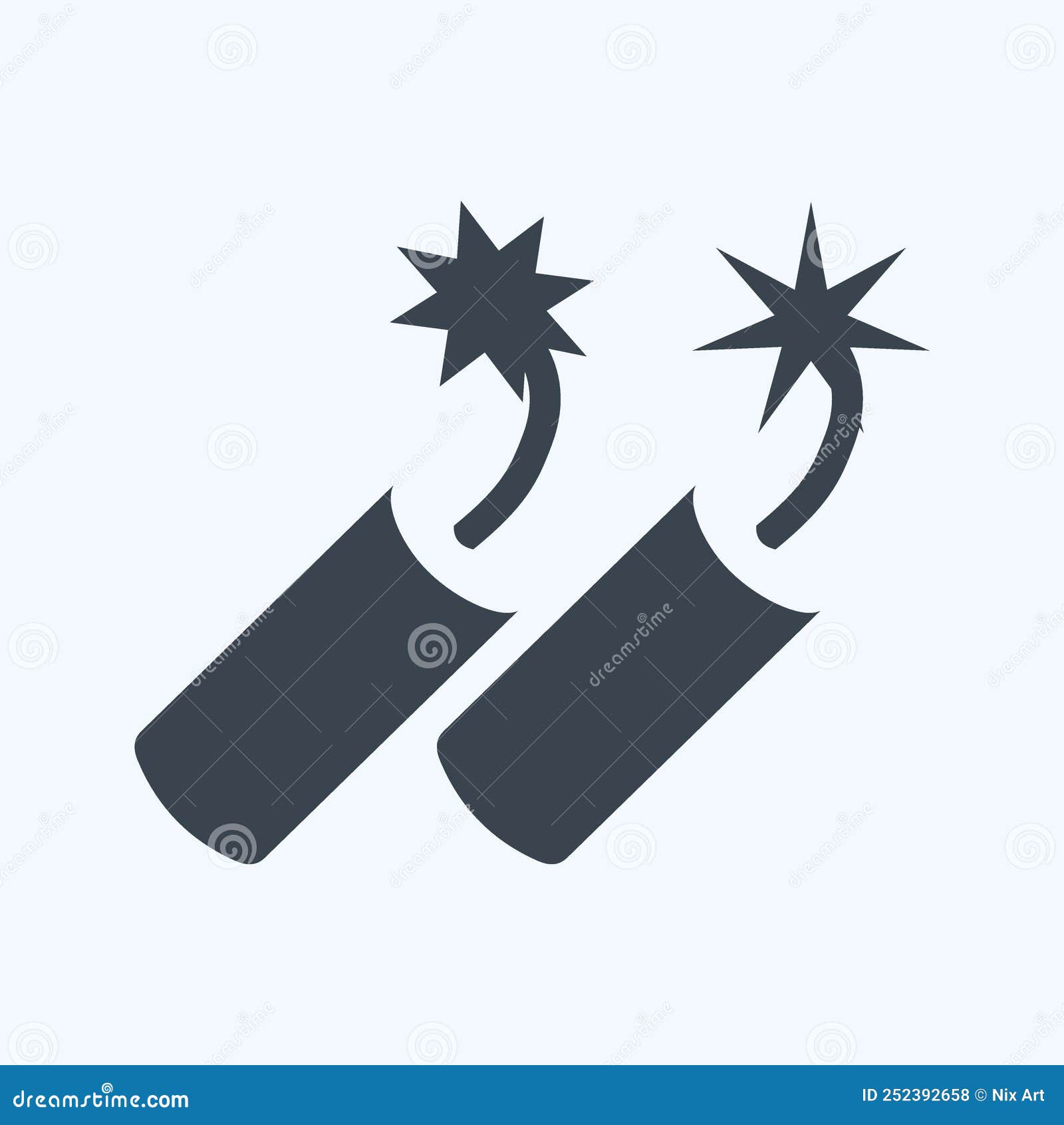 Icon Dynamite. Suitable for Wild West Symbol. Glyph Style. Simple ...