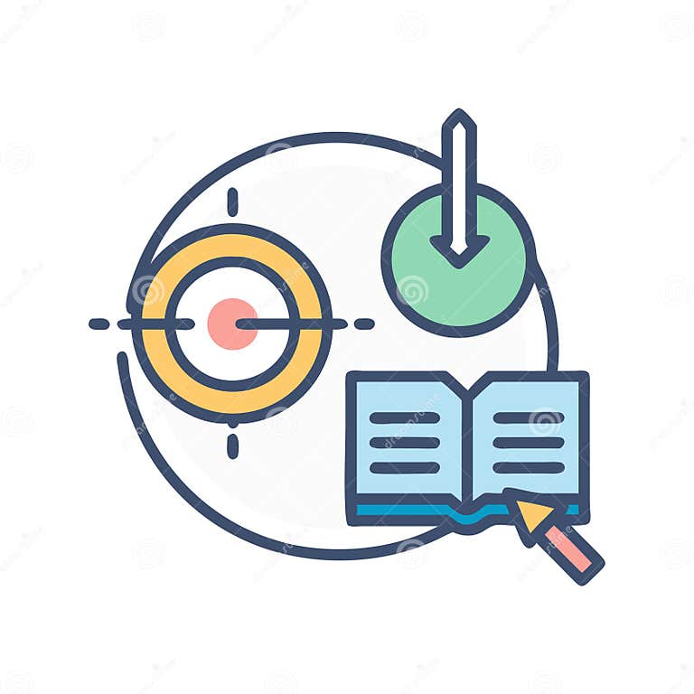 Icon for Educational Focus Techniques Stock Vector - Illustration of ...