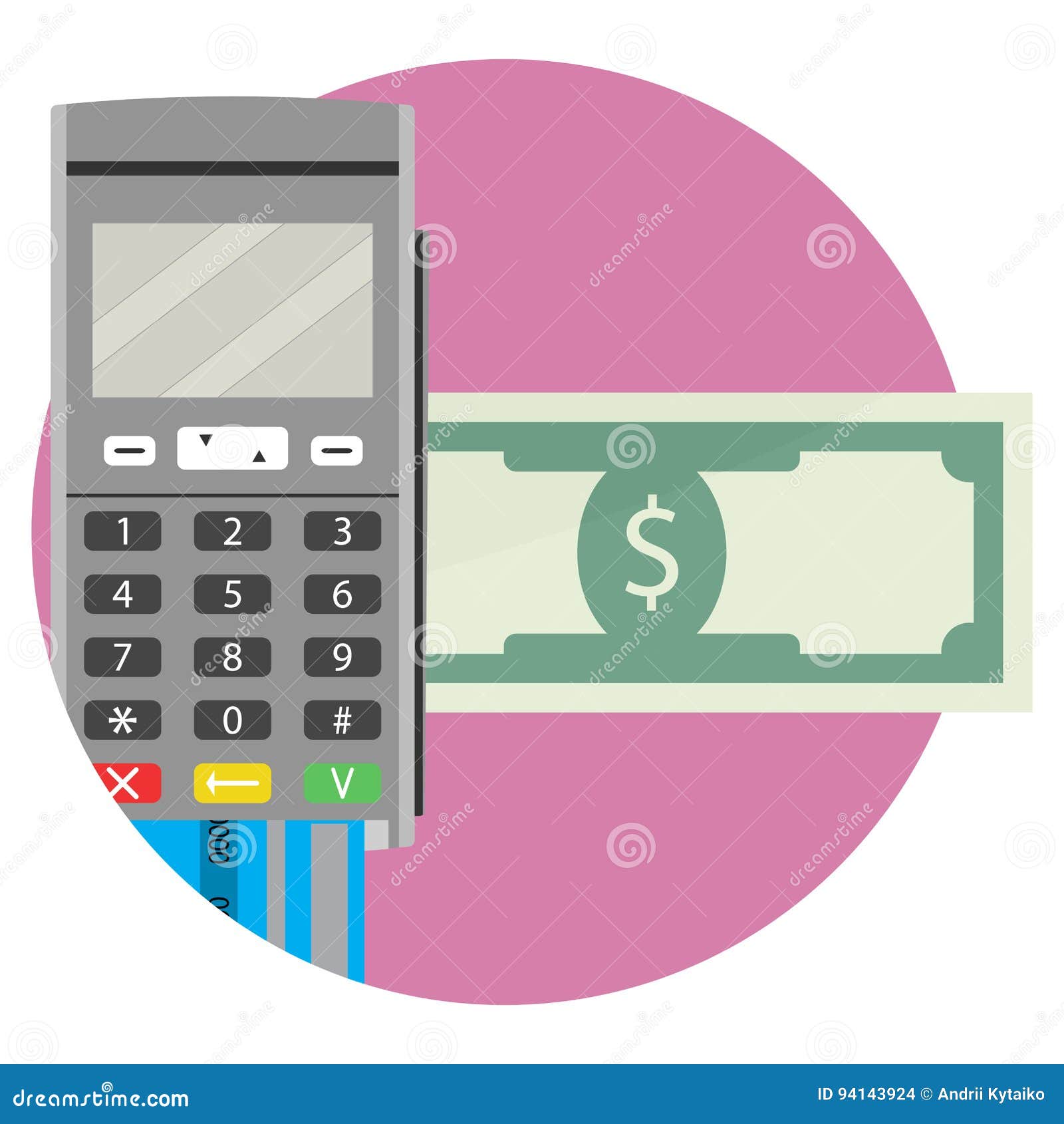 Icon of Electronic Money Transfer Application Stock Vector ...