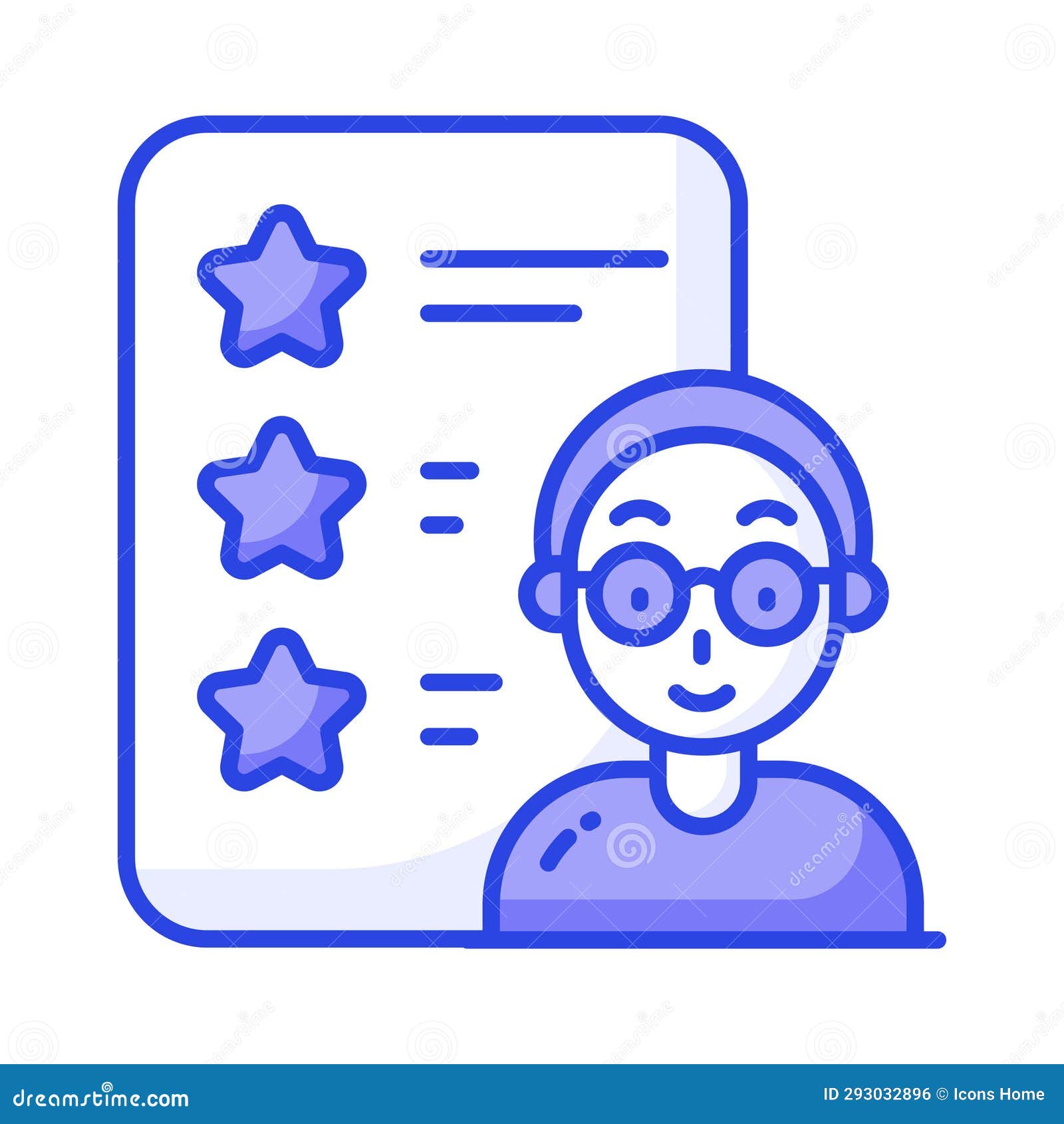 An Icon of Employee Feedback in Modern Style, Employee Performance ...