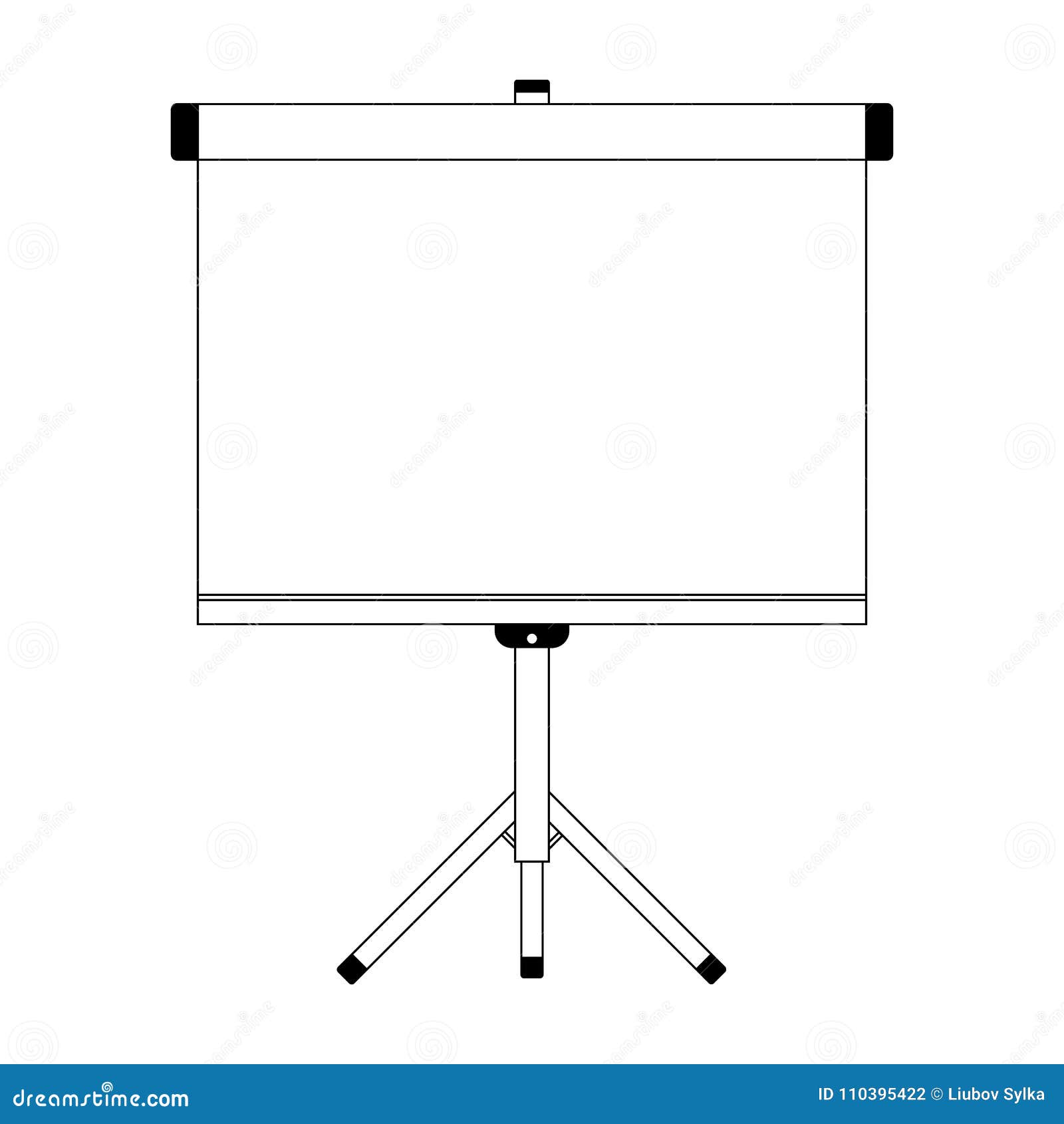 Conference Stand With Microphones Vector | CartoonDealer.com #6252710