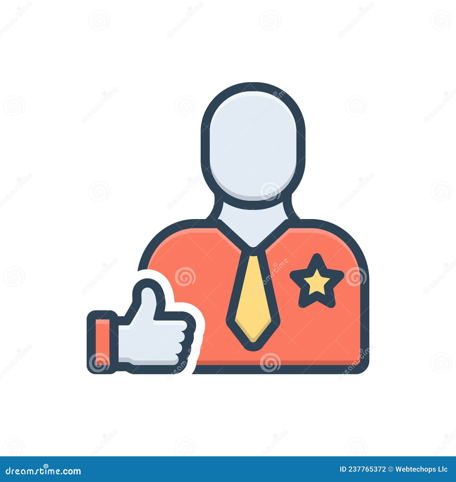 Color Illustration Icon for Encourage, Motivation and Enthusiasm Stock ...