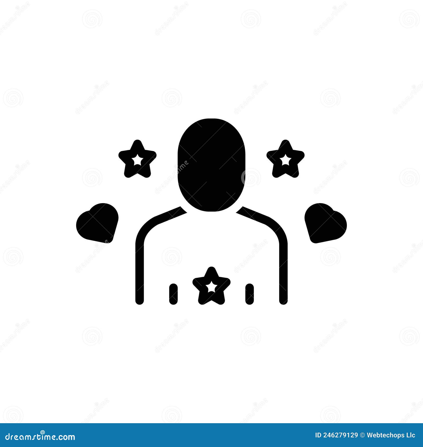 Black Solid Icon for Engaging, Charming and Appealing Stock Vector ...