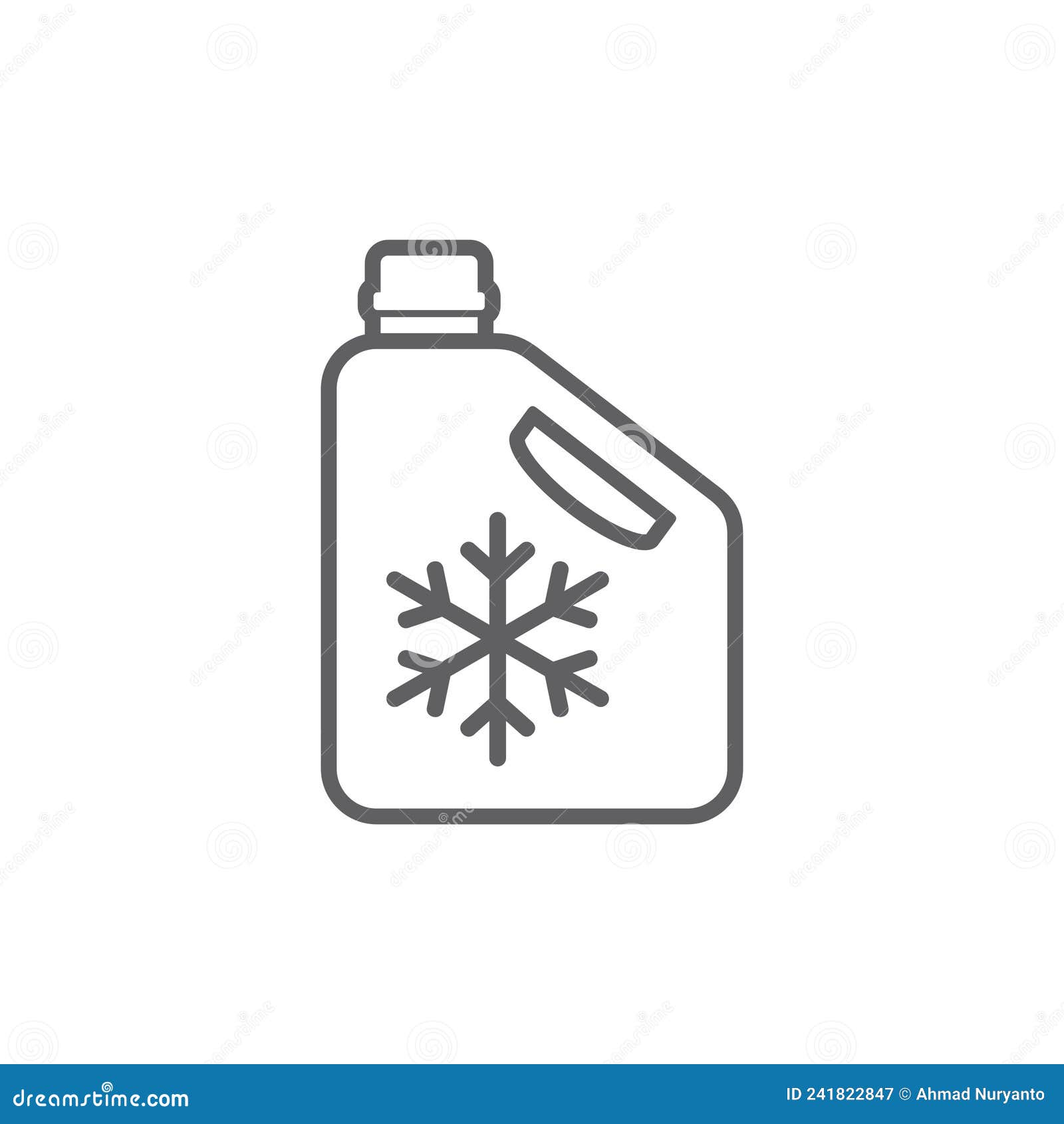 Icon Of Low Coolant And Hot Temperature Cartoon Vector | CartoonDealer ...