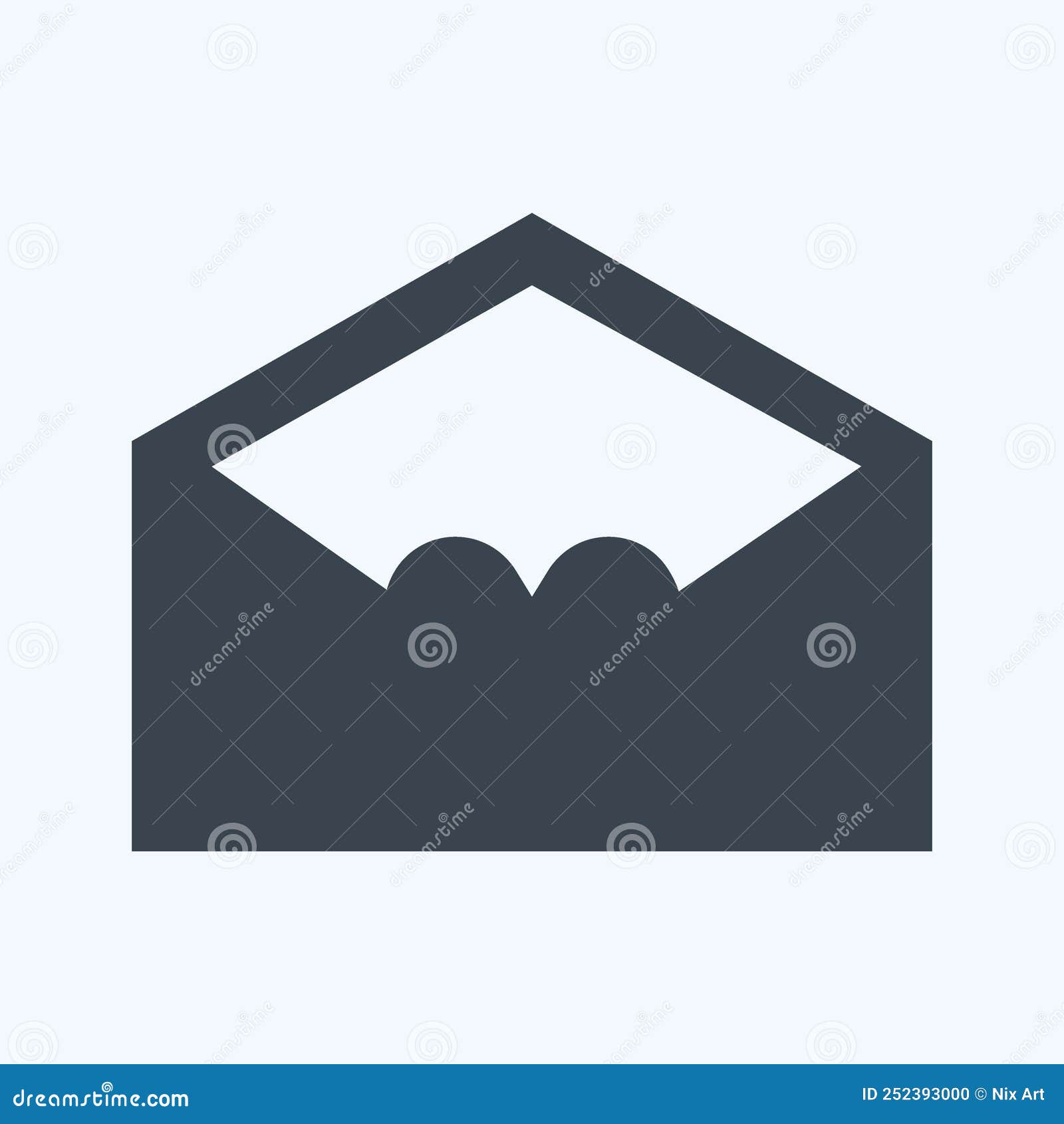 Icon Envelop. Suitable for Wedding Symbol. Glyph Style. Simple Design ...