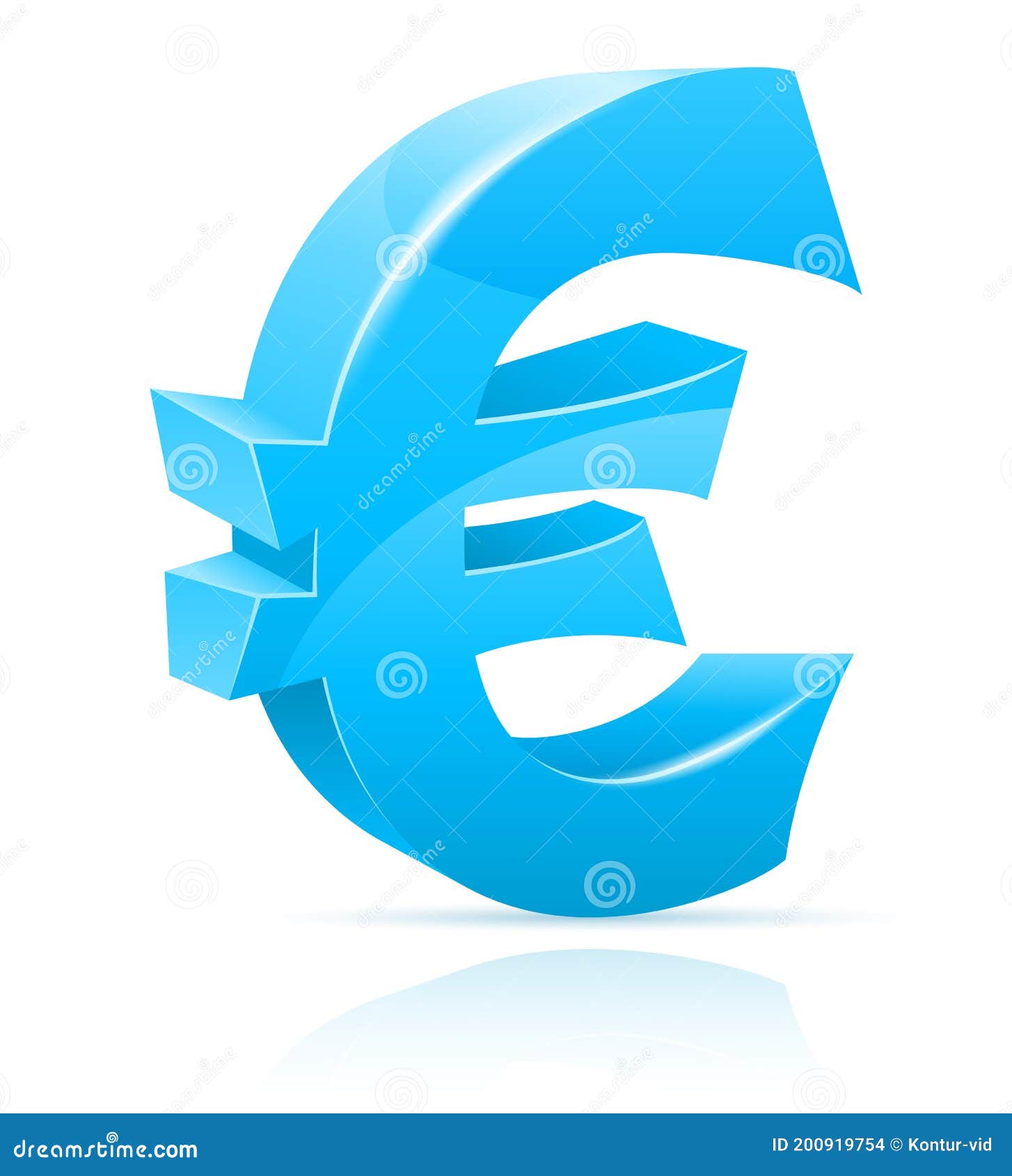 Icon Euro Mark Sign Graphic Elements for Design Vector Illustration ...