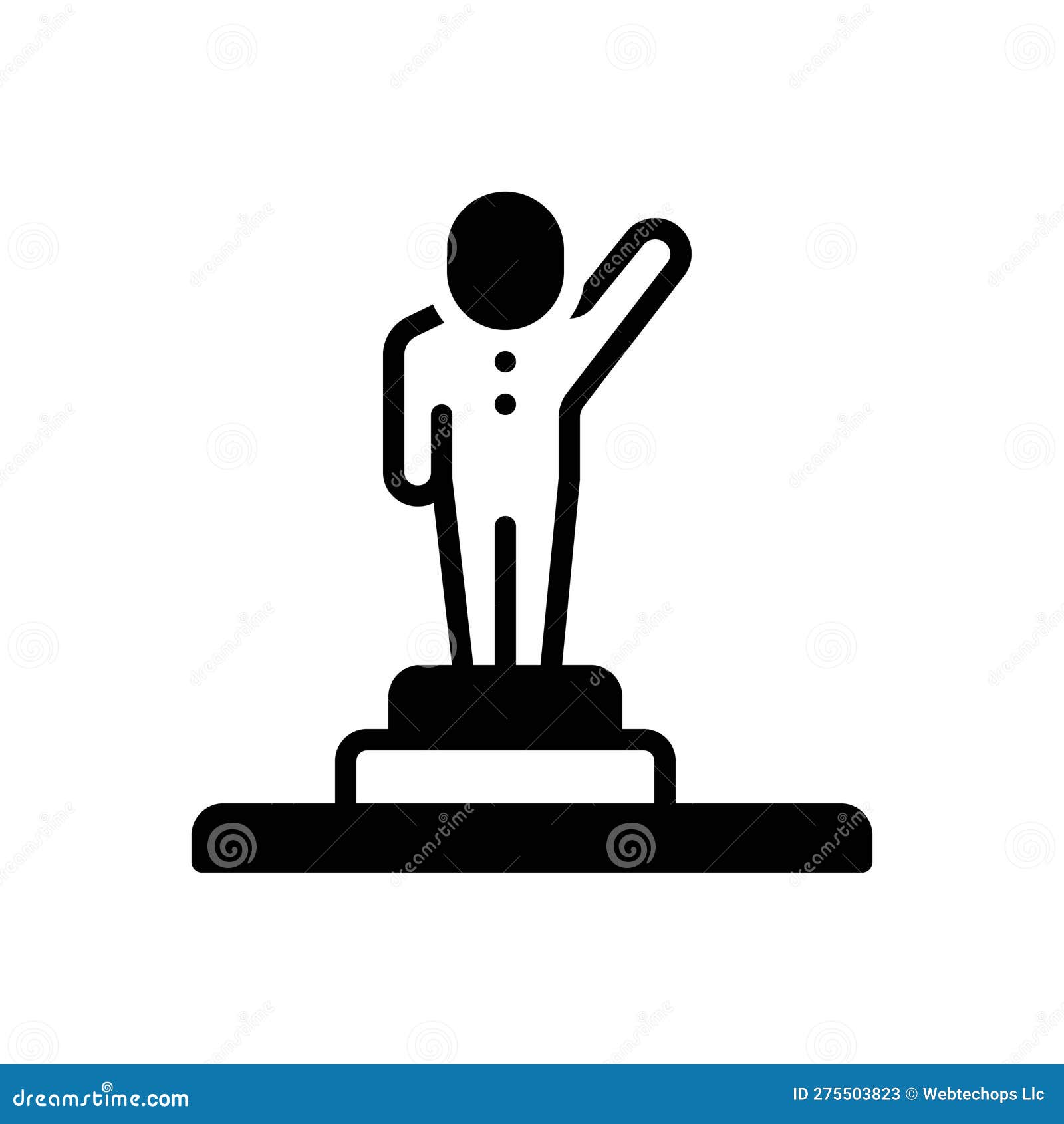 Black Solid Icon for Existing, Actual and Reality Stock Vector ...