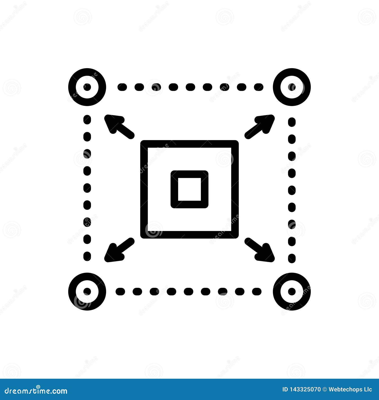 Diffuse, Disseminate, Expandable Icon Stock Photo | CartoonDealer.com ...