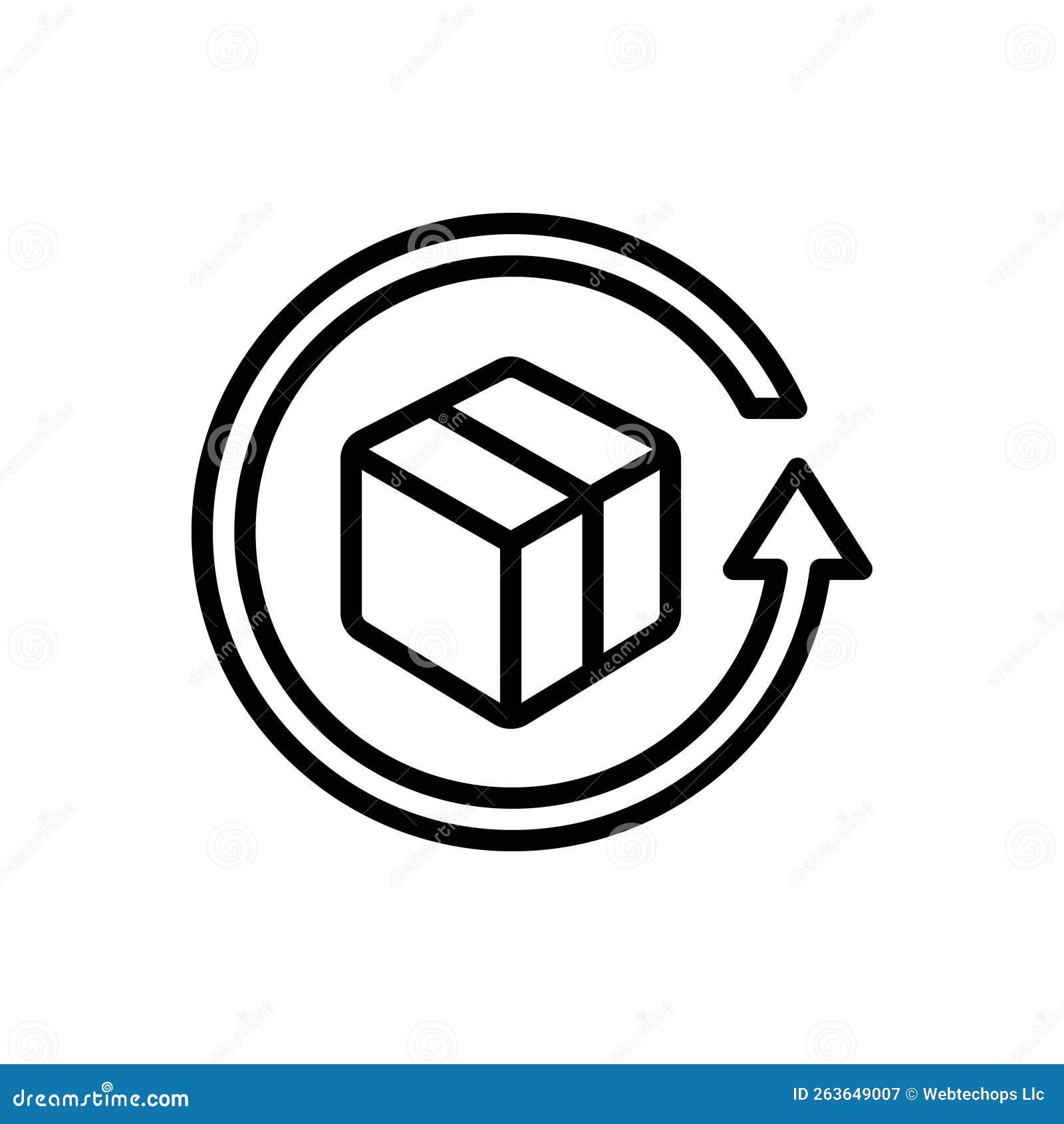 Black Line Icon for Export, Exportation and Smuggle Stock Vector ...